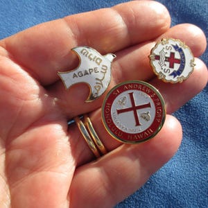 Lot of Religious Enamel Pins TLC, Chips - Etsy