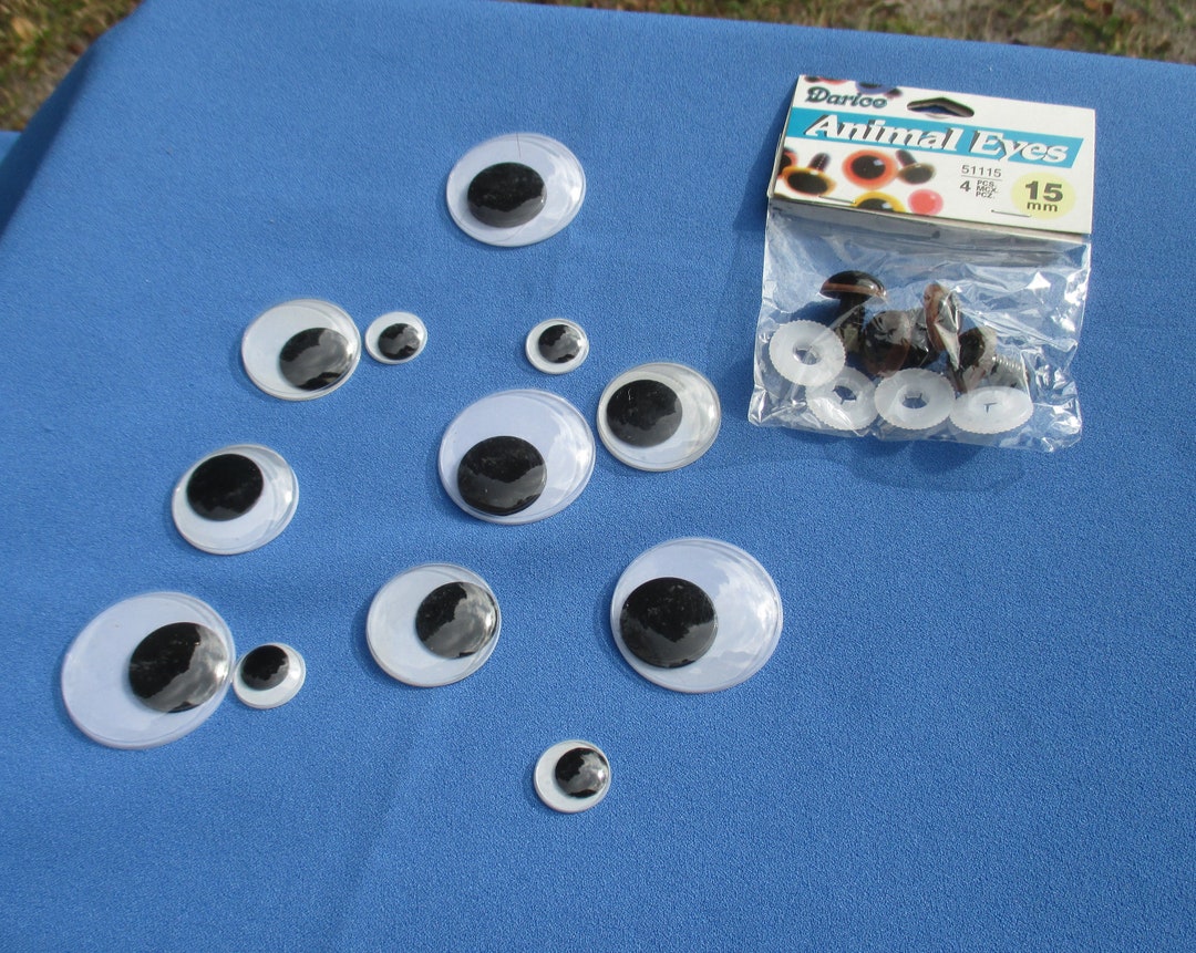 Darice Brown Animal Eyes Plus Assorted Googly Eyes - Etsy