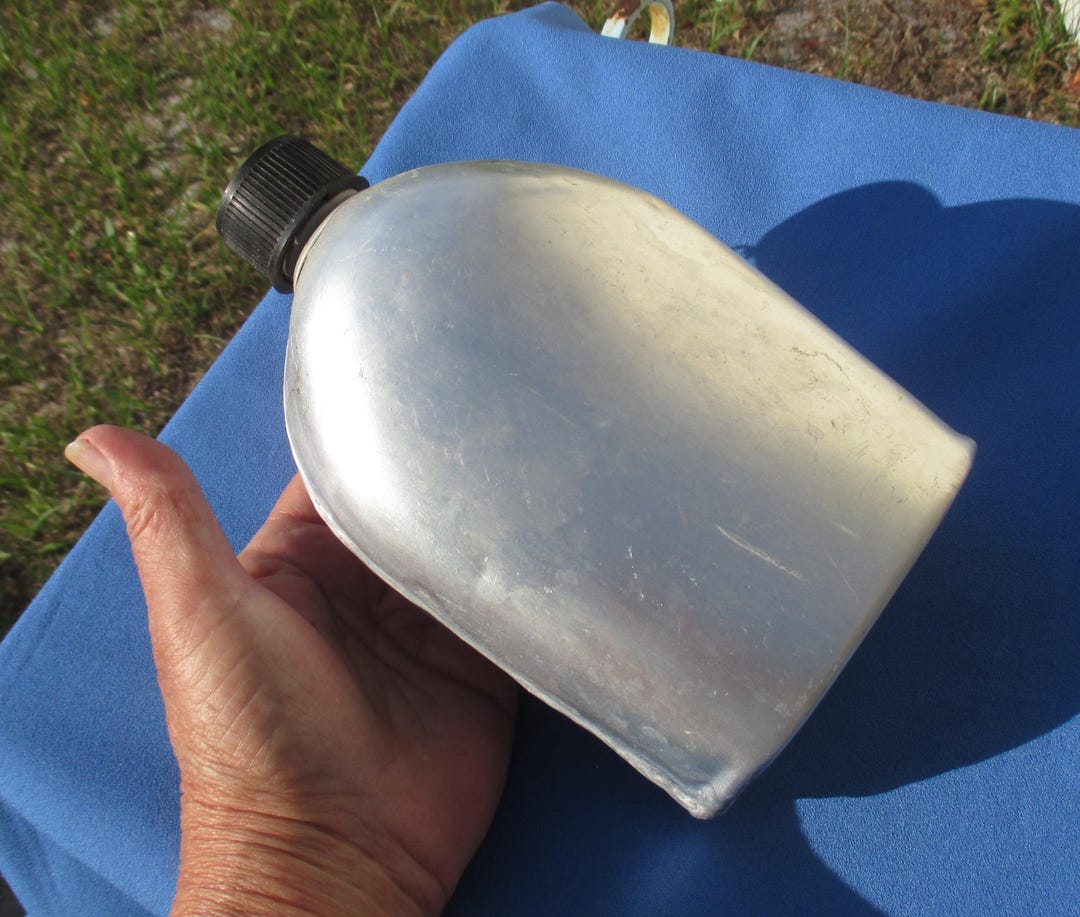 Vintage Boy Scout Aluminum Flask Missing Cover - Etsy