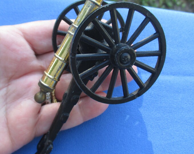 Miniature Cannon Spring Loaded Marked GP Art 373 Made in Italy - Etsy
