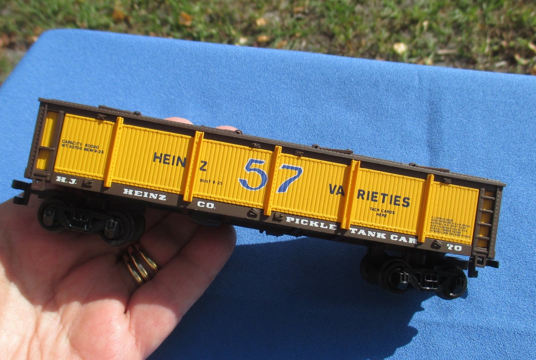 Bachmann Ho Scale Heinz 57 Pickle Tank Car in Box Used - Etsy