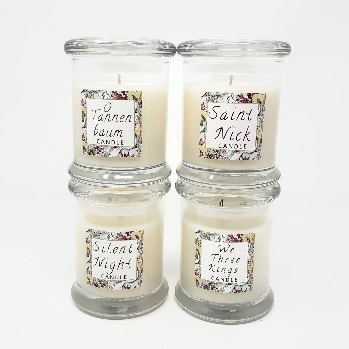 10 Ounce Scented Christmas Candle Choose Your Scent | Etsy