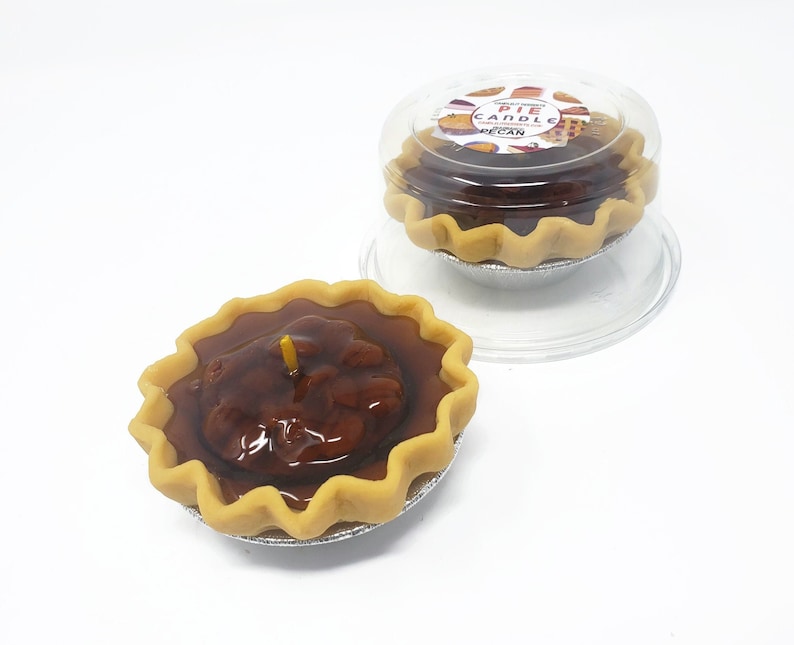 3 Inch Scented Pecan Pie Candle - Etsy