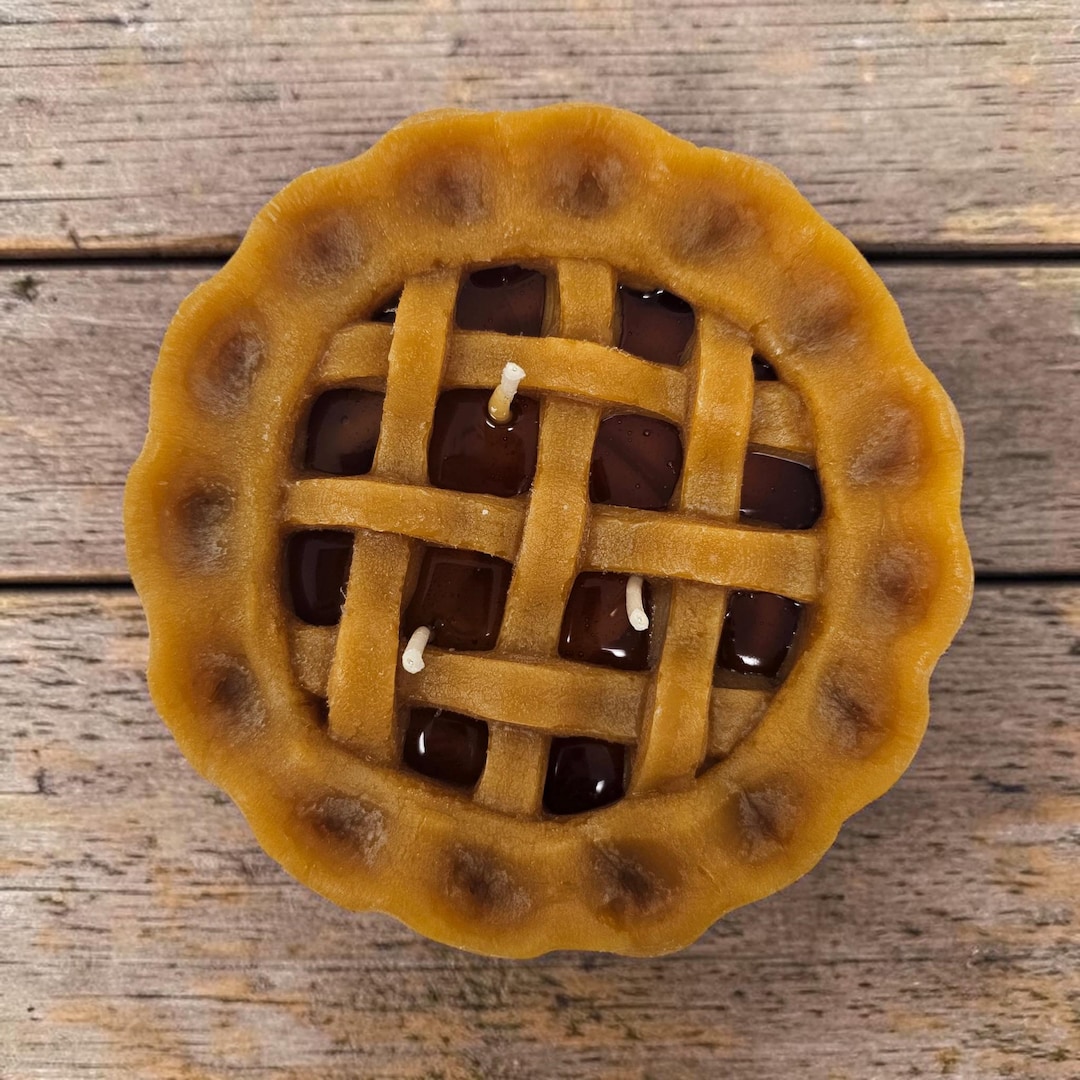 5 Inch Scented Apple Pie Candle - Etsy