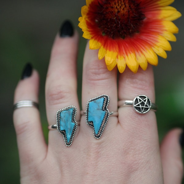 Lightning Ring - Etsy