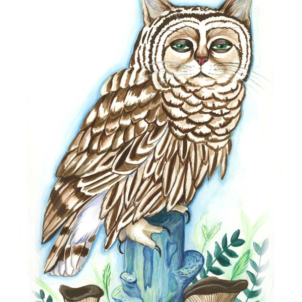 Meowl - Etsy