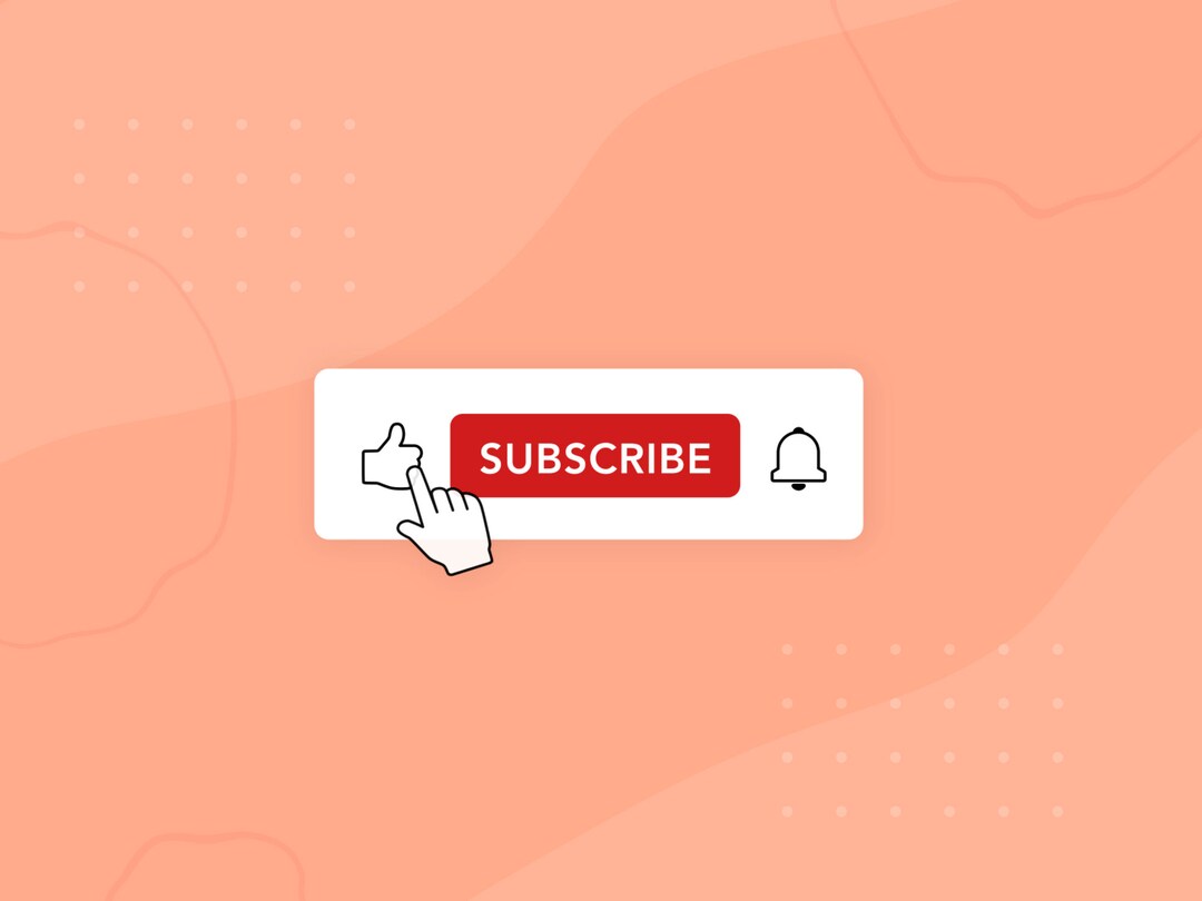 Animated Social Media Button Overlay Lower-third for Youtube Intro ...