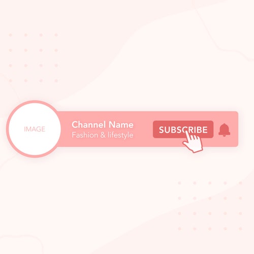 Animated Custom Lower Third Social Media Button Name for - Etsy