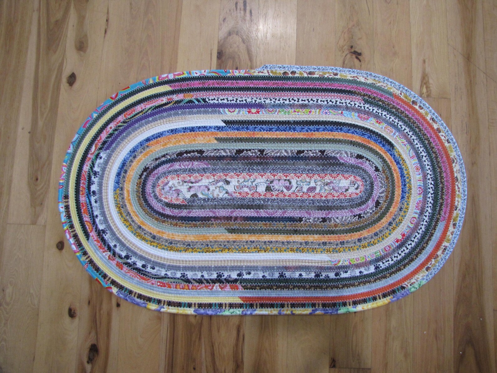 Jelly Roll Scrappy Rug - Etsy