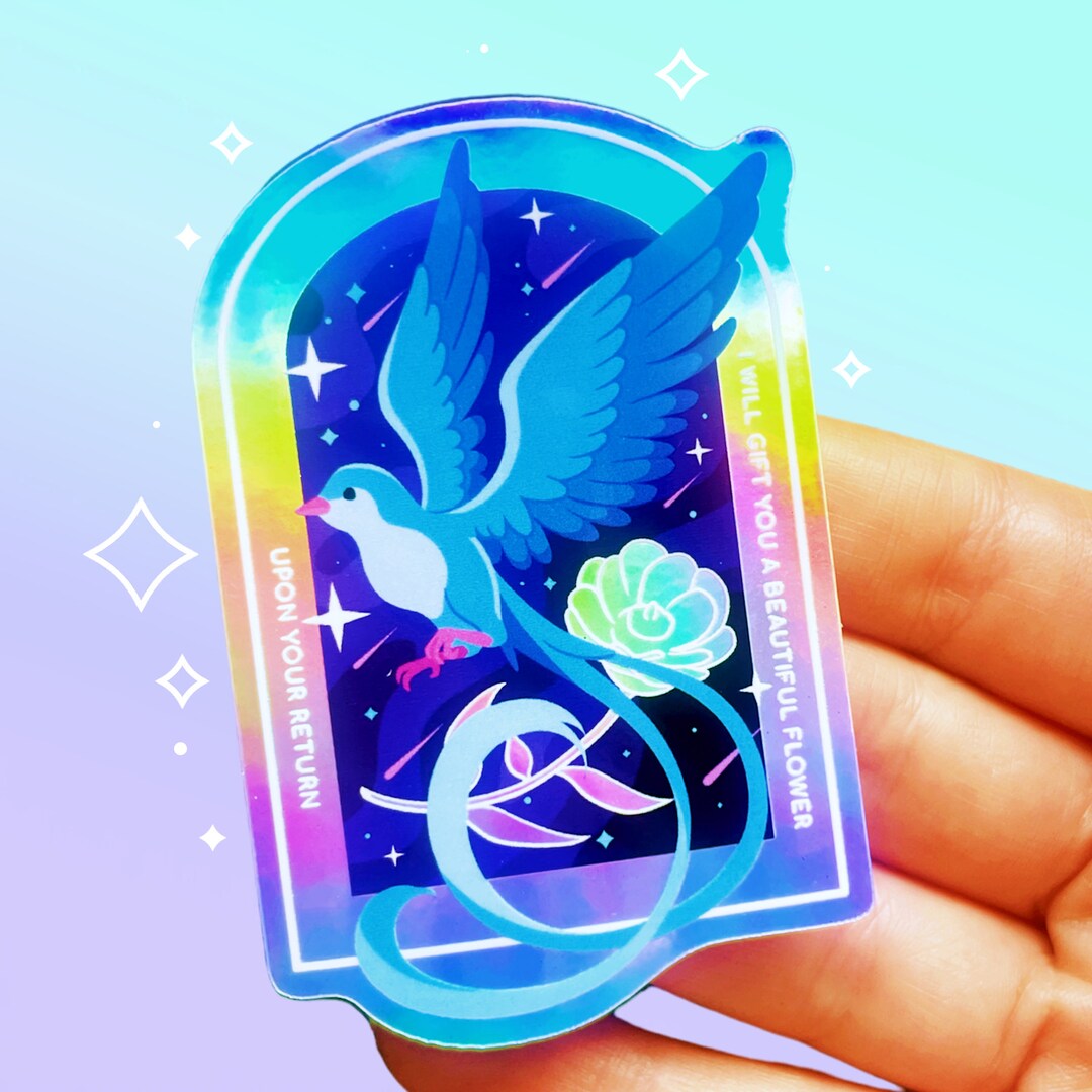 Meteion Inspired Holographic Vinyl Waterproof Sticker | FFXIV Endwalker ...