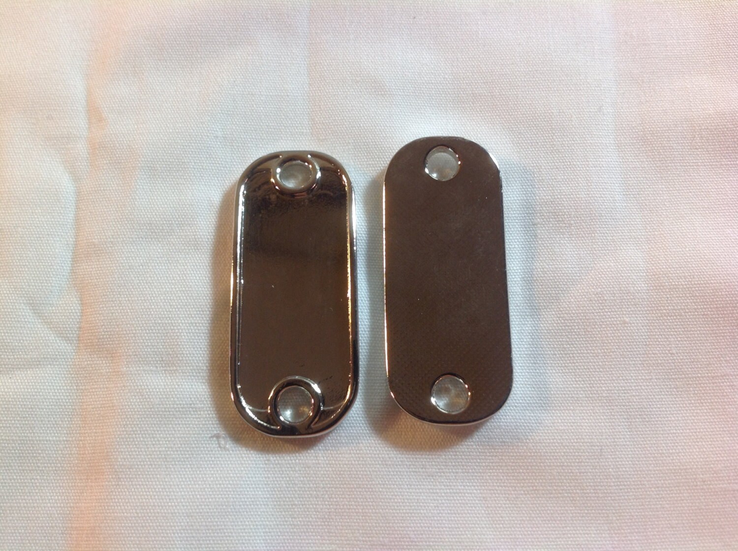 10 Blank Dog Tag Style Paracord Charms With Epoxy Stickers - Etsy