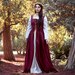 Early Medieval Linen Dress agatha, Sleeveless Dress With Trim, Larp ...