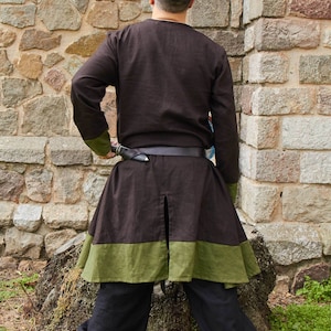 Tabard Medieval for Man "conrad", Medieval Tunic Men, Long Sleeve ...