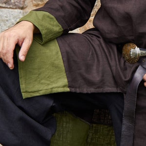 Tabard Medieval for Man "conrad", Medieval Tunic Men, Long Sleeve ...