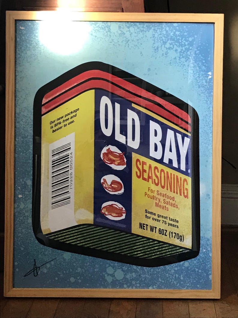 Old Bay Poster Print - Etsy