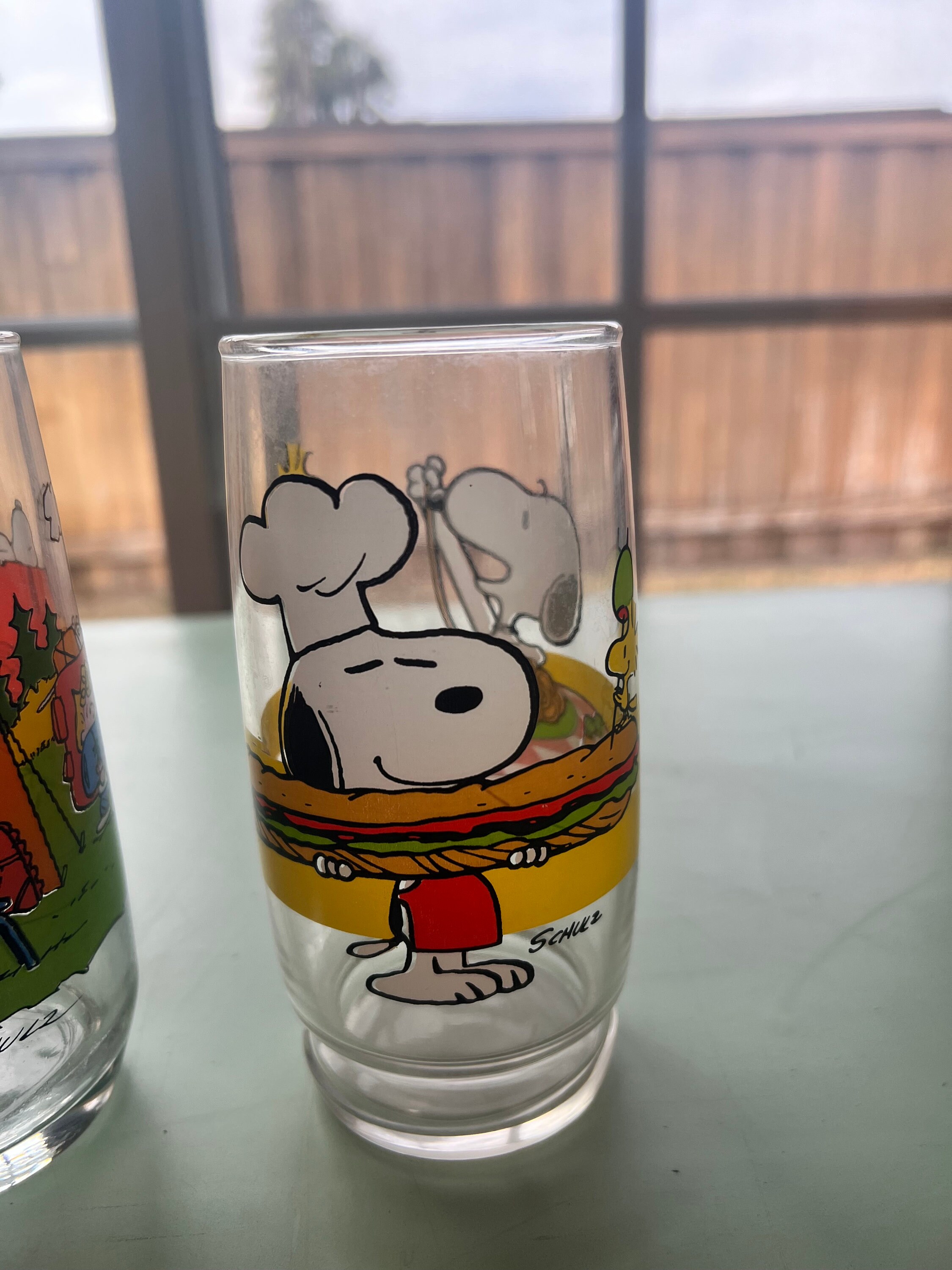 6 Charlie Brown Collectible Glasses - Etsy