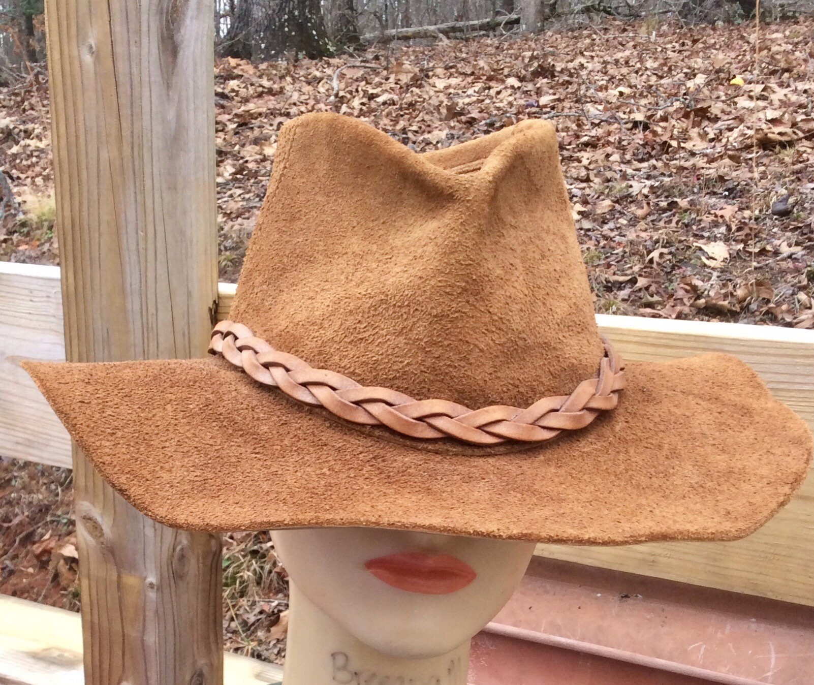 Winfield Cover Company Leather Hat San Francisco vintage | Etsy