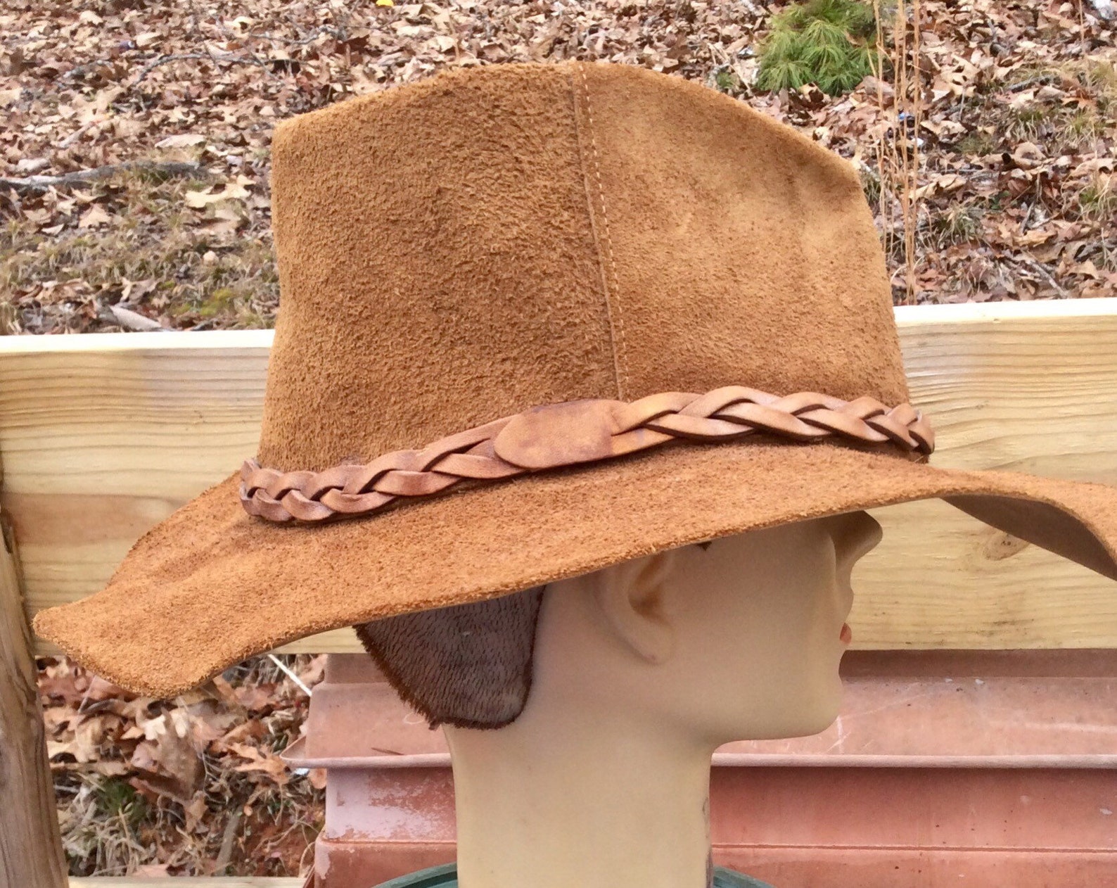 Winfield Cover Company Leather Hat San Francisco vintage | Etsy