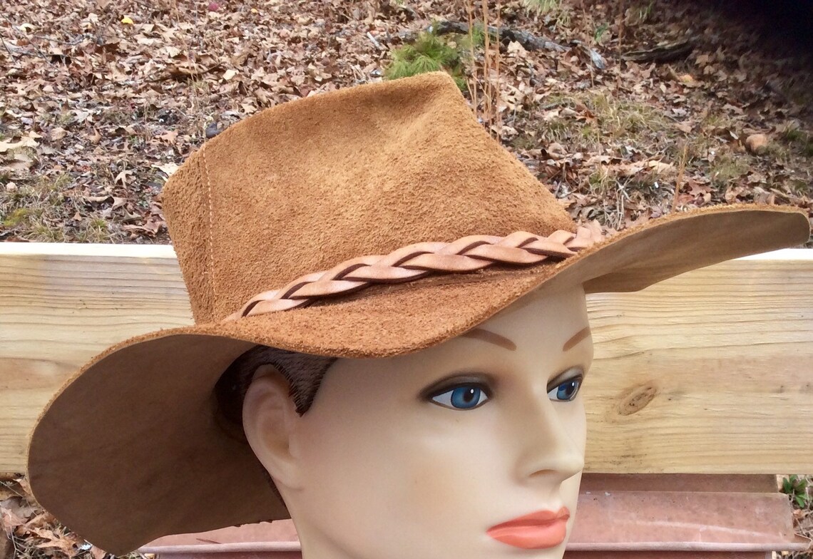 Winfield Cover Company Leather Hat San Francisco vintage | Etsy