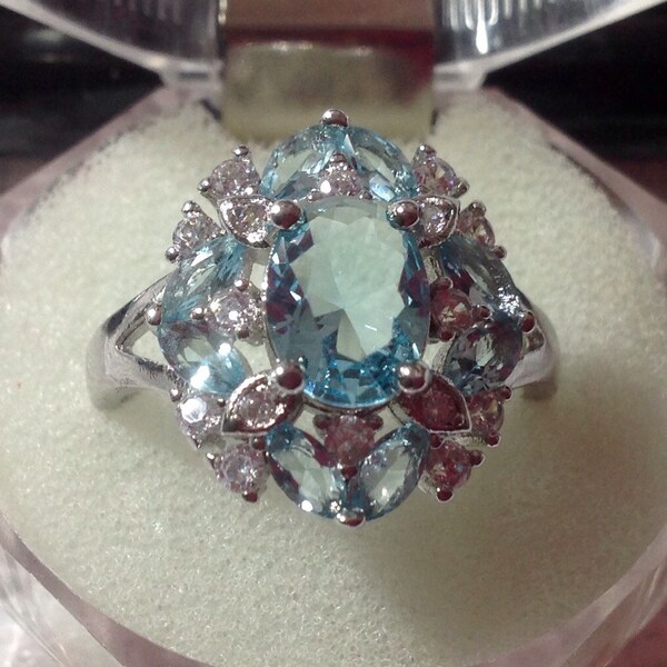 Light Blue Stone - Etsy