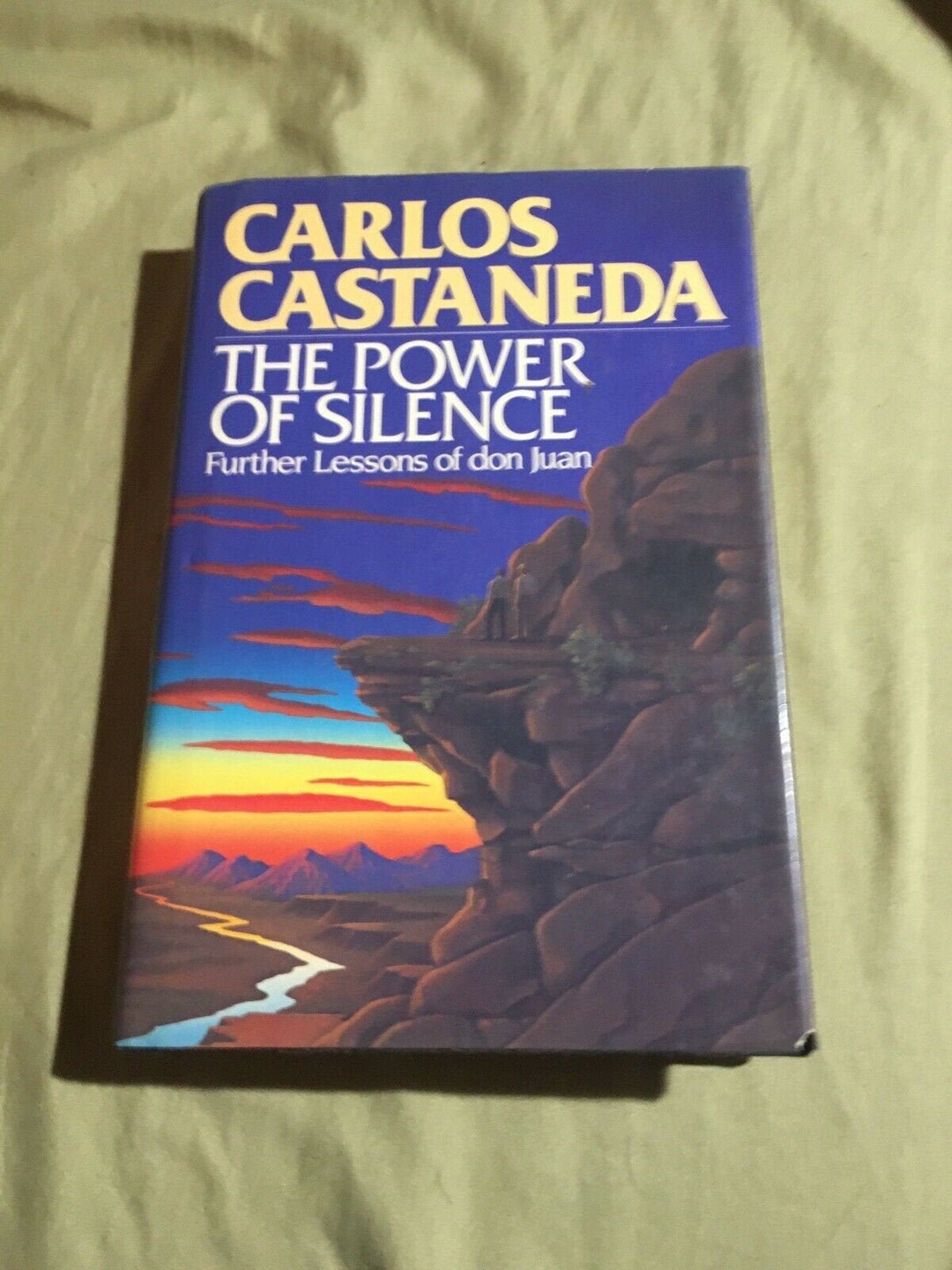 Carlos Castaneda's "the Power of Silence: Further Lessons of Don Juan". 1987 1st Printing ...