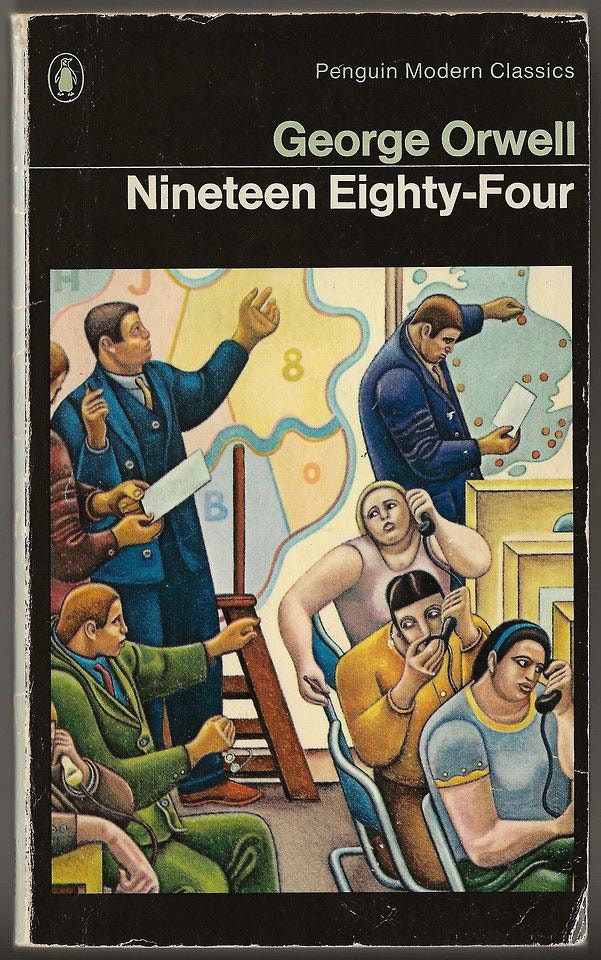 Vintage 1984 Novel 1984 By George Orwell – Penguin Modern Classics ...