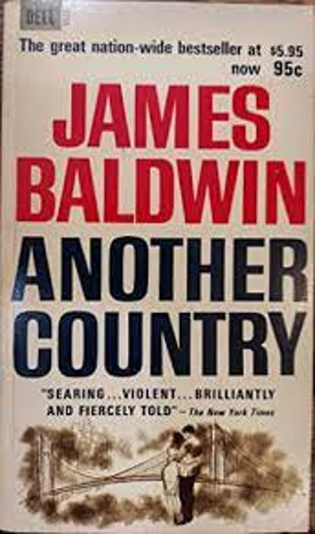 Another Country by James Baldwin 1967 Dell Paperback 15th Printing in ...