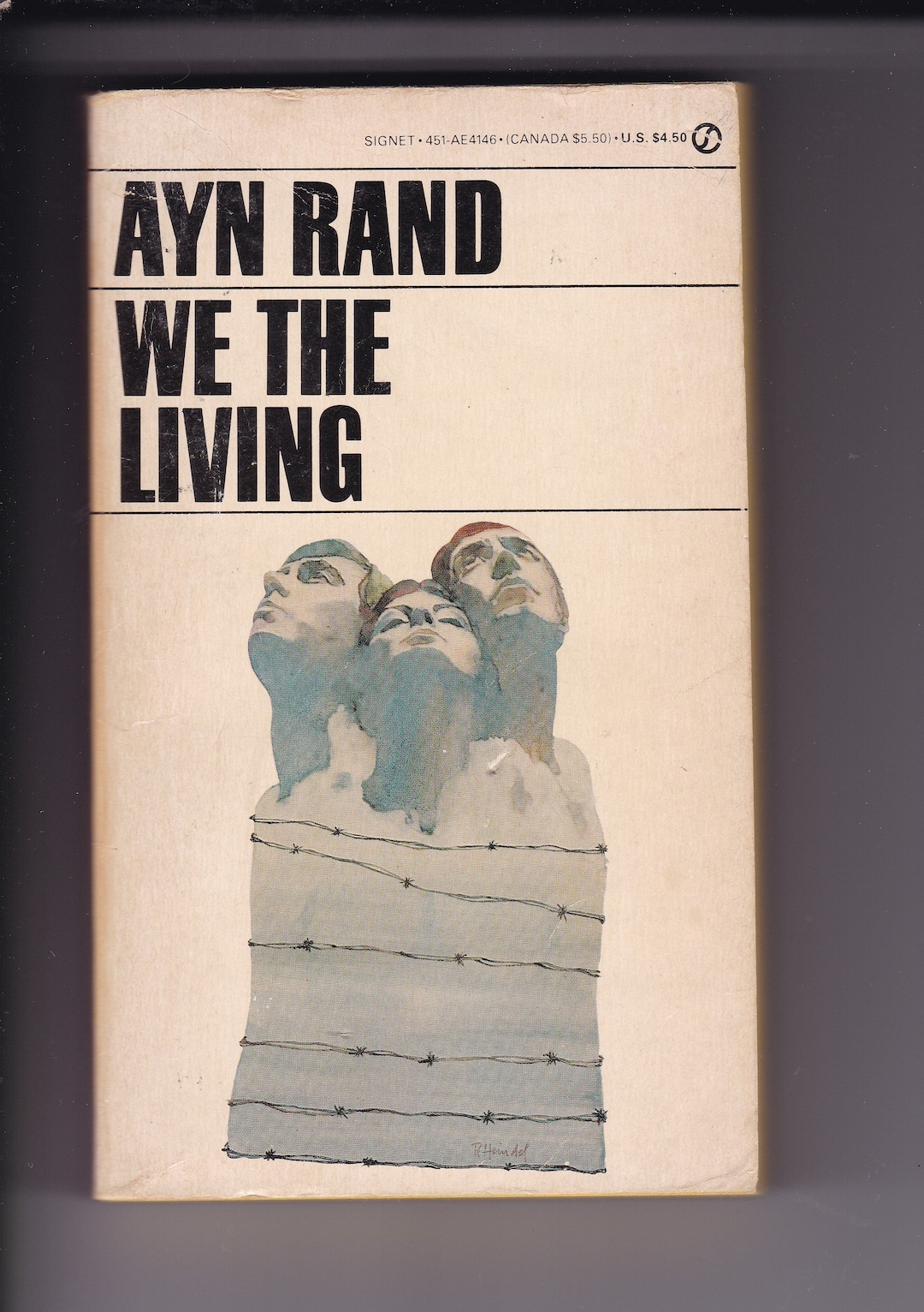Ayn Rand's 'we the Living". 1959 Signet Paperback in Good Vintage ...