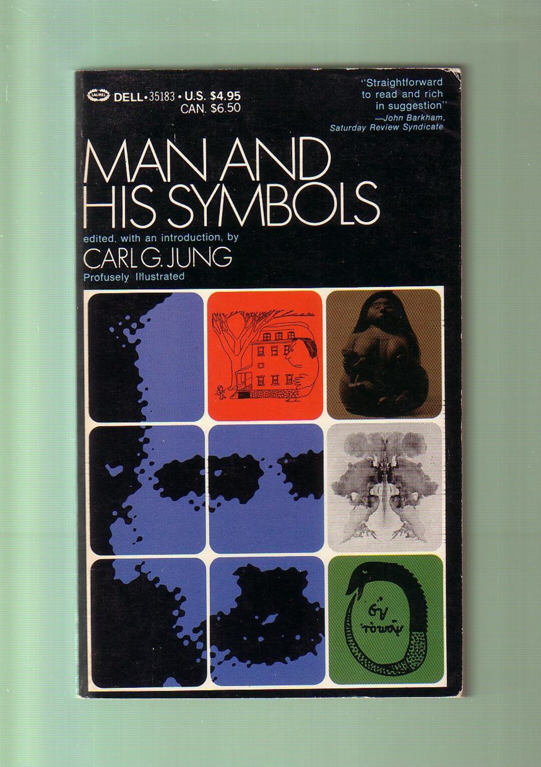 Man and His Symbols Edited by Carl G. Jung. Anthology. Dell Laurel 1968 ...
