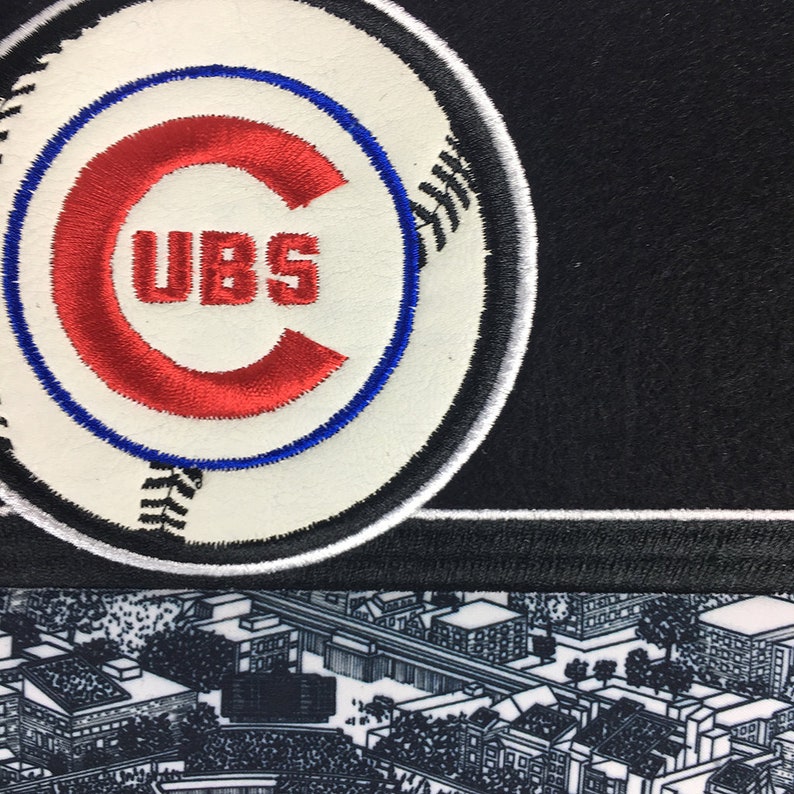 Wrigley Field Stadium Banner Home of the MLB Chicago - Etsy