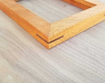 Natural Hickory Wood Picture Frame - Gallery Wall Frames - Etsy
