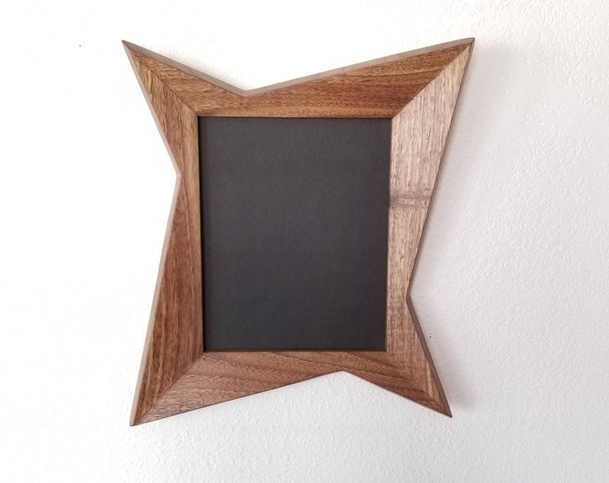 Forced Perspective Atomic Star Picture Frame, Mid Century Modern Frames ...