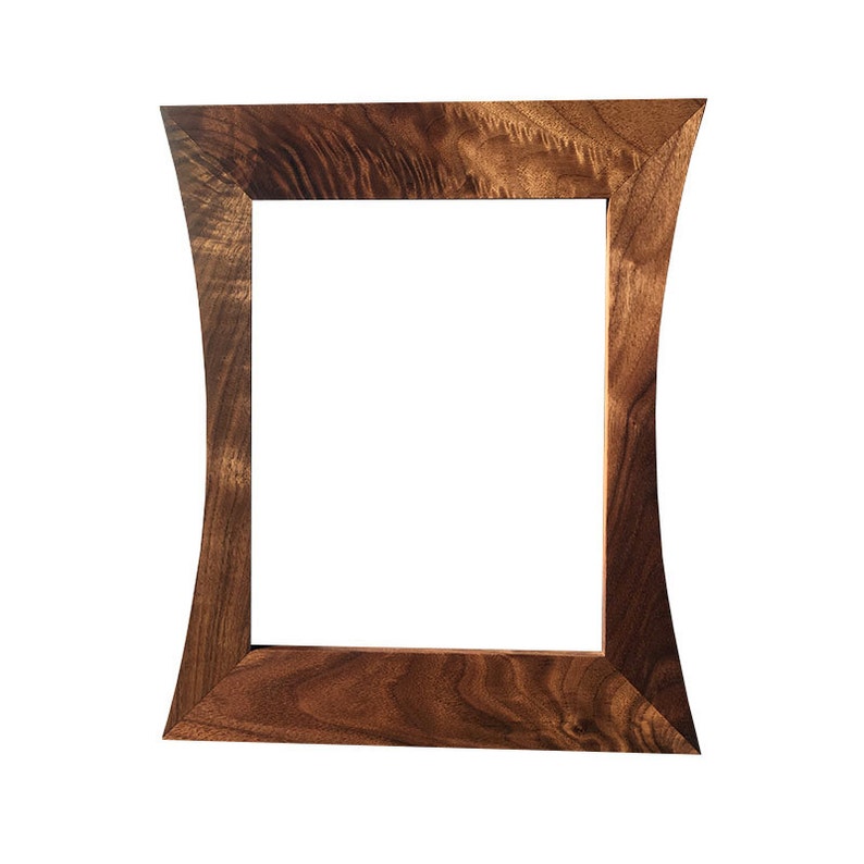 Danish Modern Style Picture Frame Made With Solid Walnut - Etsy