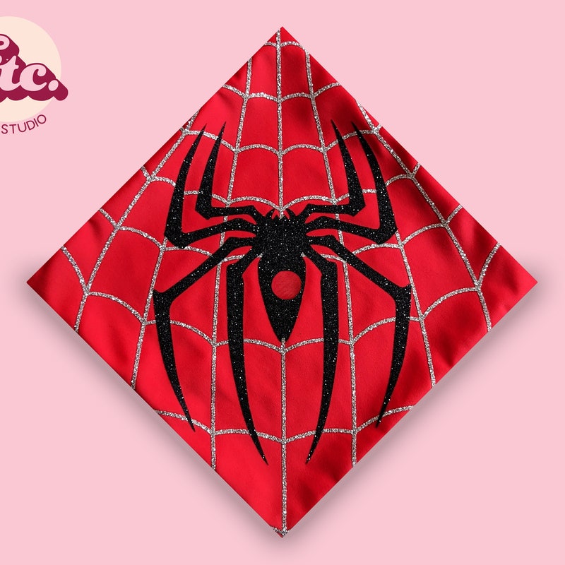Spiderman Graduation Cap - Etsy