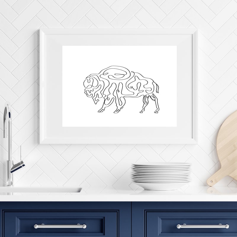 Buffalo Decor - Etsy