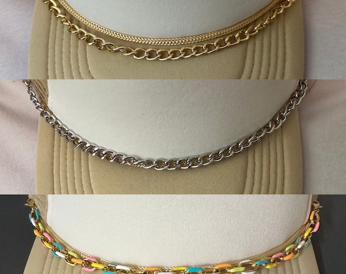 Custom Trucker Hat Bar Hat Chain Assortment Kit Perfect for Parties ...