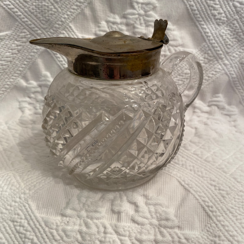 Syrup Pitcher - Etsy