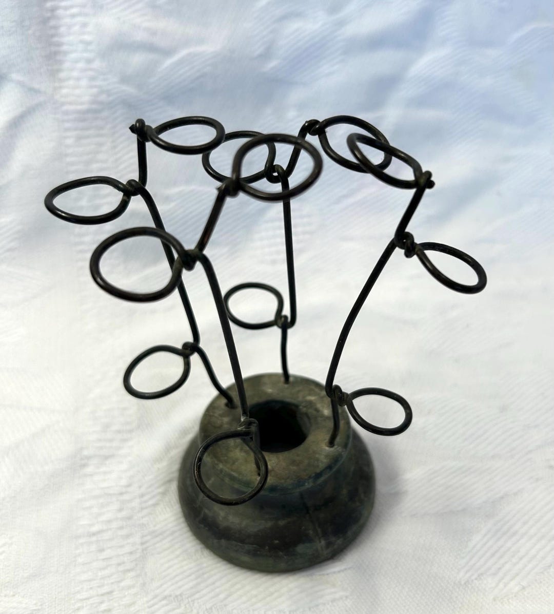 Vintage Wire Flower Frog Wakefield Floral Aid - Etsy