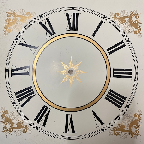 Vintage Clock Face - Etsy