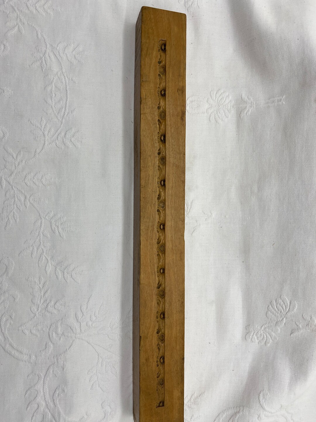 Long Wood Block Engraved Plaster Mold - Etsy