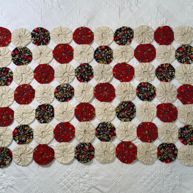 Yo Yo Quilt - Etsy
