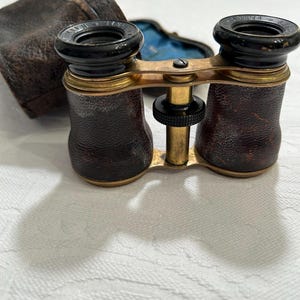 Chevalier Vintage Opera Glasses Binoculars With Leather Case - Etsy