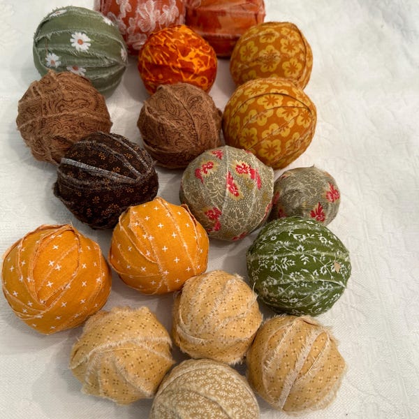 Rag Balls - Etsy