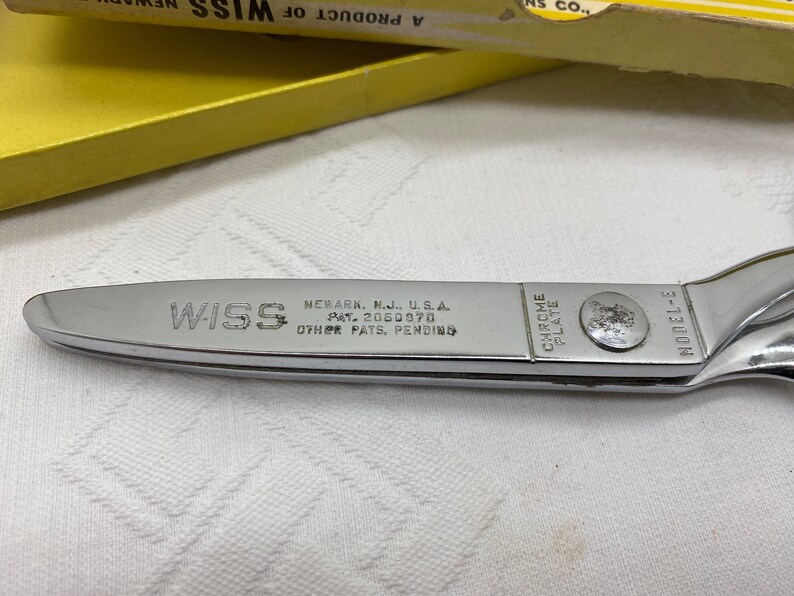 Vintage Wiss Model E Pinking Shears - Etsy