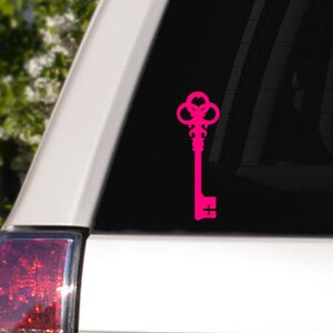 Victorian Skeleton Key Car Window Decal - Etsy