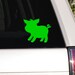 Cute Barnyard Piglet Car Window Decal - Etsy