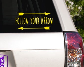 Arrow Car Window Decal | Etsy