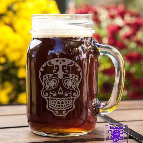 Day of the Dead Mug - Etsy