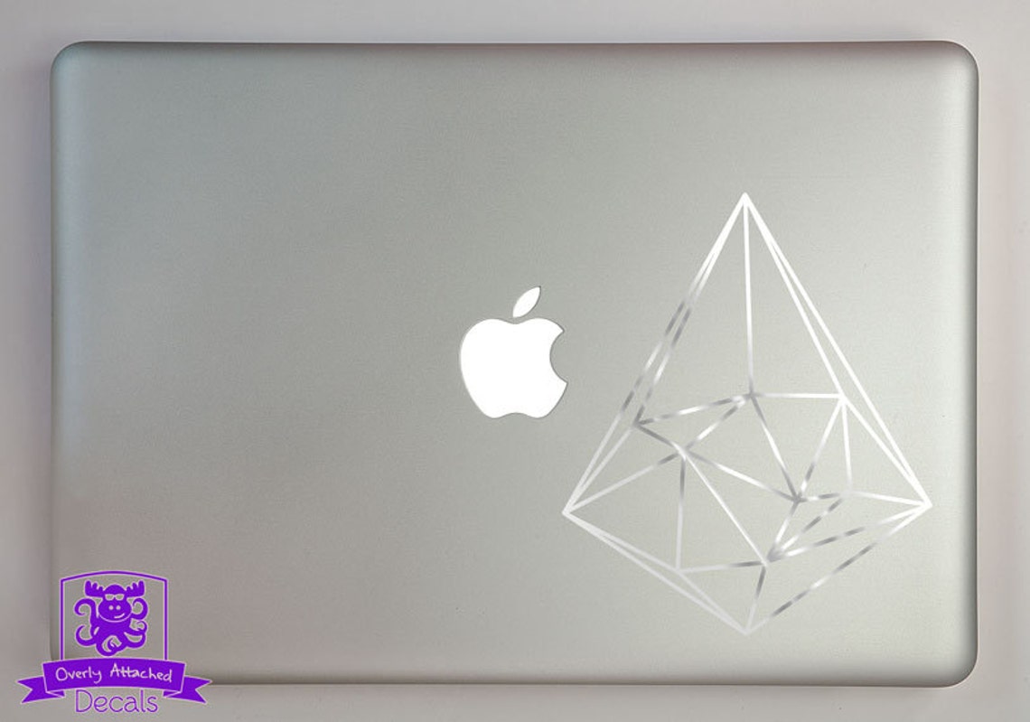 Geometric Triangle Shape Macbook Laptop Decal - Etsy