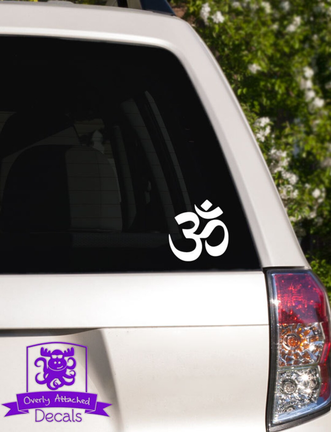 Om Symbol Car Window Decal - Etsy